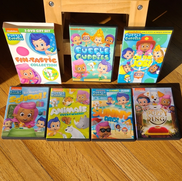 Nickelodeon | Other | Bubble Guppies 6 Dvd Setget Ready For Schoolpuppy ...